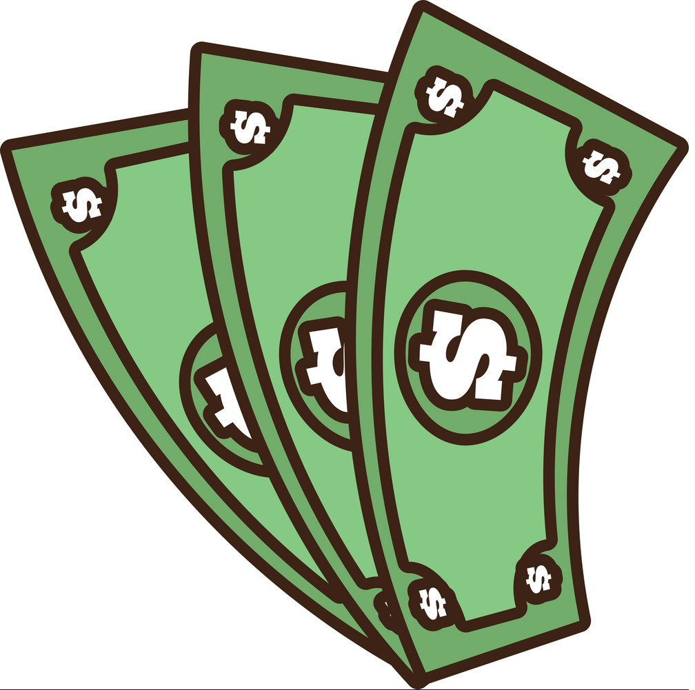 cartoon-money-bills-dollar-cash-vector-12235930 | Baton Rouge Clinic