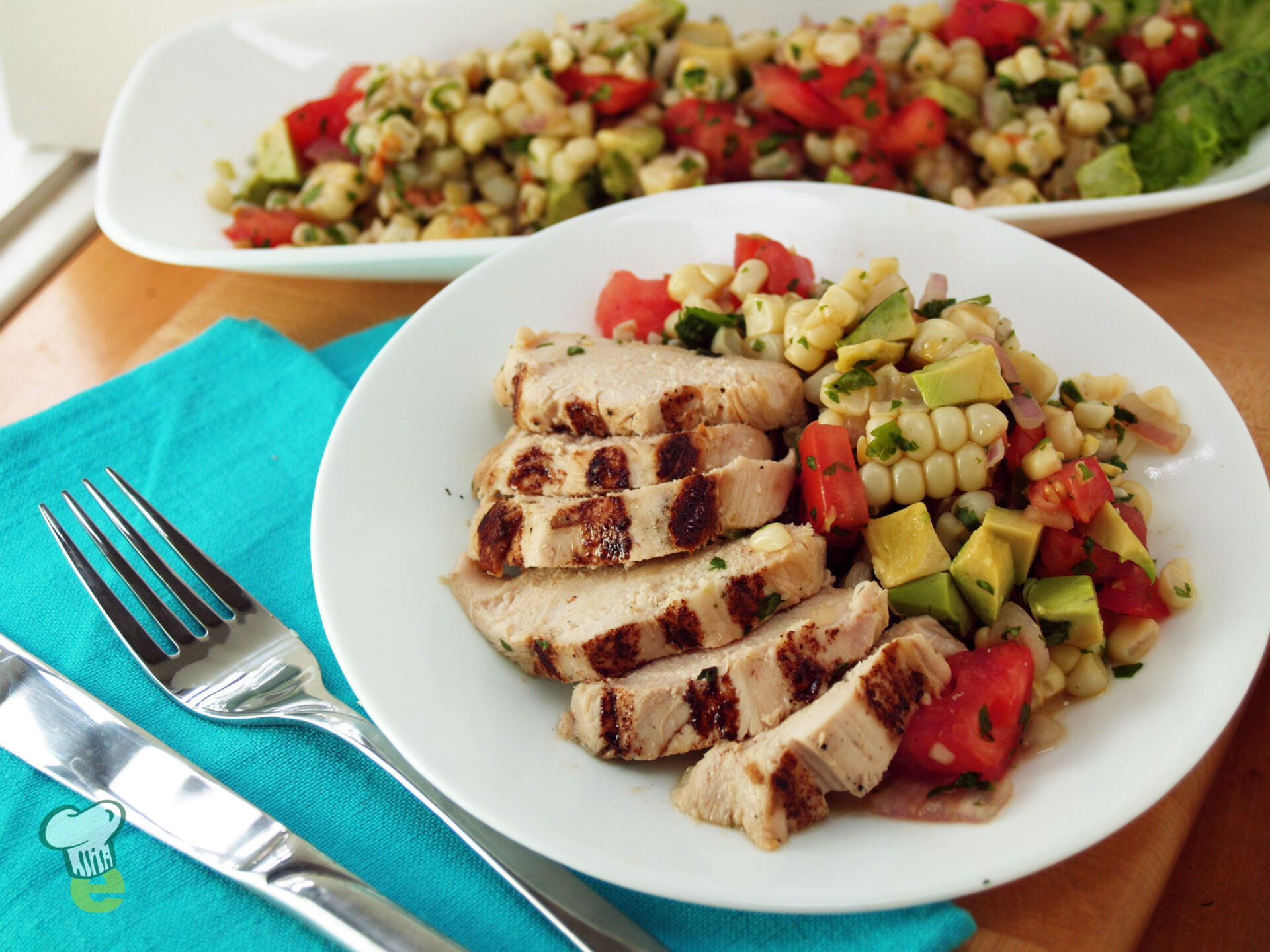 Grilled Chicken with Corn Salsa - Baton Rouge Clinic